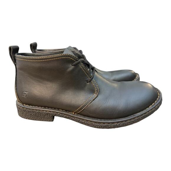 Born | Shoes | Born Bismark Black Leather Chukka Boot Men Size Us 2 M ...
